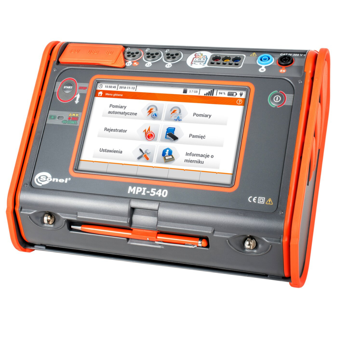 Medidor multifunción de instalaciones eléctricas Sonel MPI-540-PV SOLA – Lace Calibración