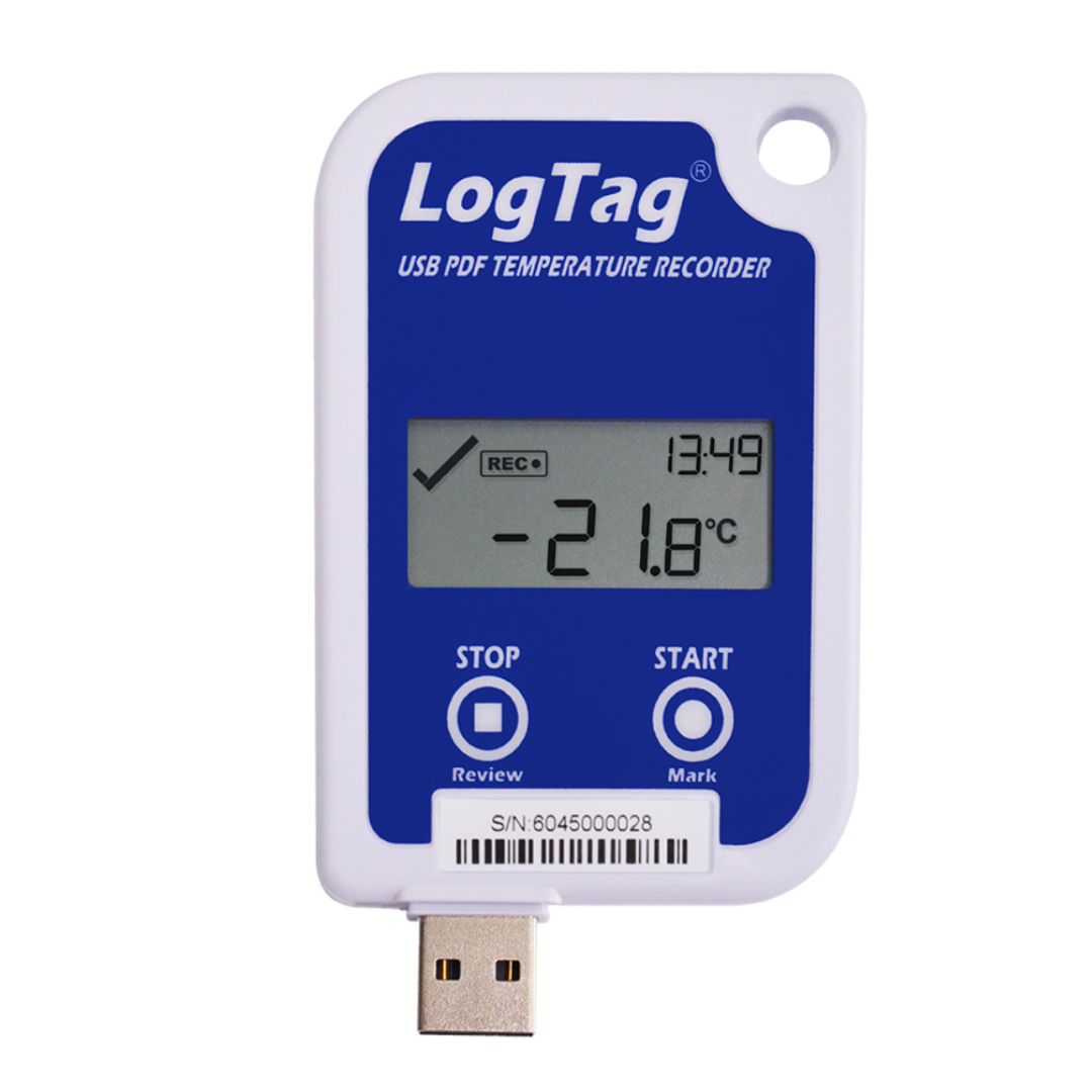 LogTag UTRID-16R DataLogger Temperatura -30 °C a +60 °C – Lace Calibración
