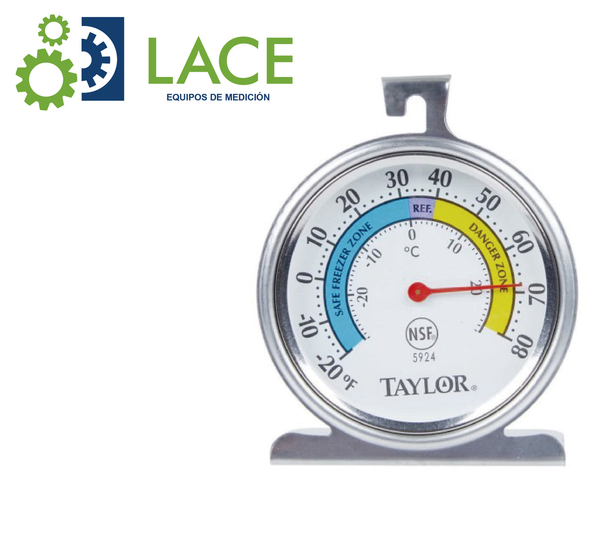Termómetro Análogo Taylor 5924 -20°C a 30°C (-20°F a 80°F) – Lace ...